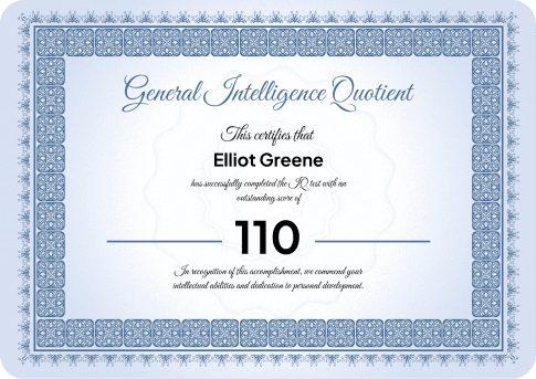 IQ Test Brain